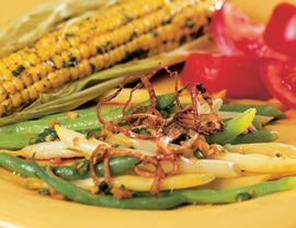 Green and Yellow Bean Salad Recipe