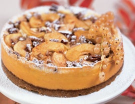 Autumn Apple Cheesecake Recipe