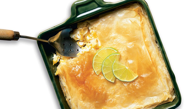 Tropical Papaya or Mango Squares Recipe