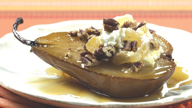 Baked Ginger Pears Recipe