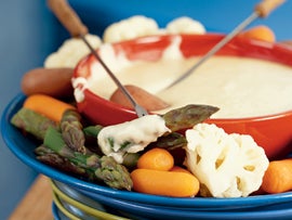 Fondue Veggies Fall Fondue Recipe With Organic Veggies From Simply