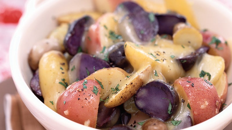 Warm Raclette Potato Salad Recipe