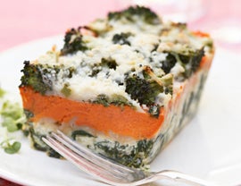 Broccoli-Potato Stratas Recipe