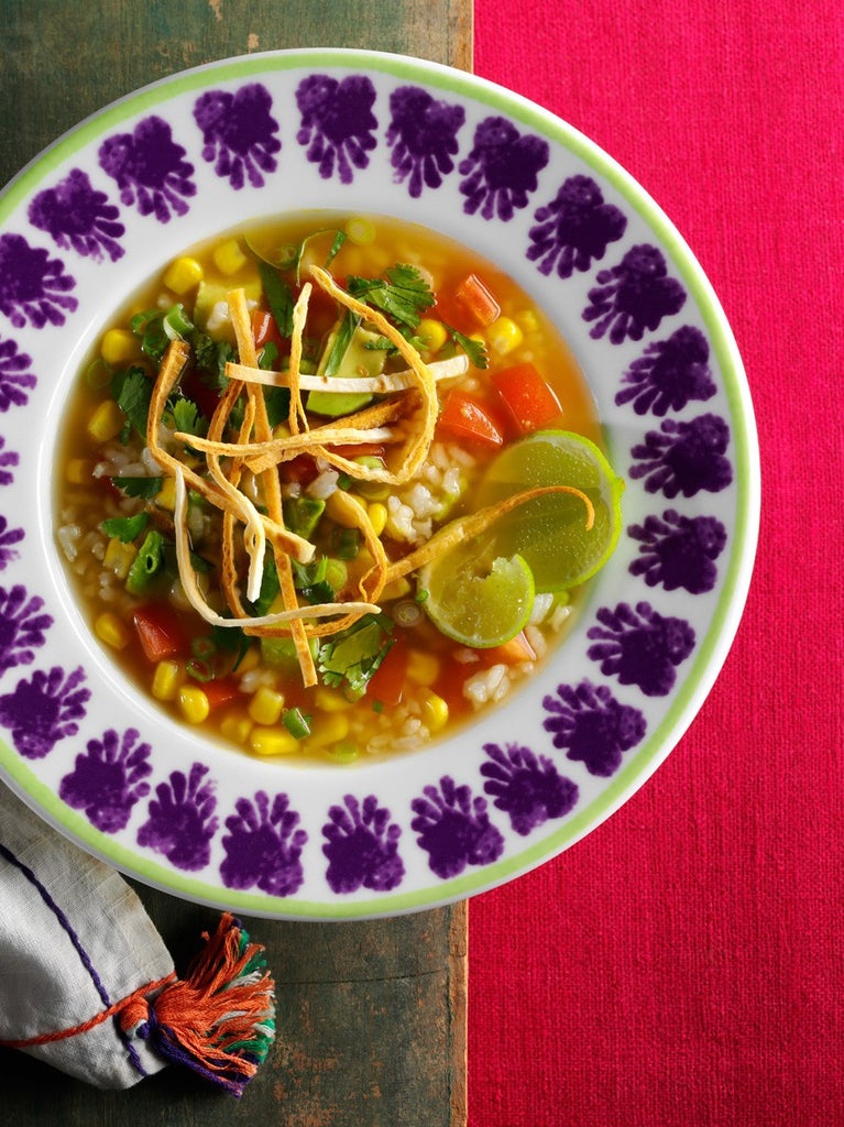 Mexican Rice Soup Recipe - Vegetarian Times