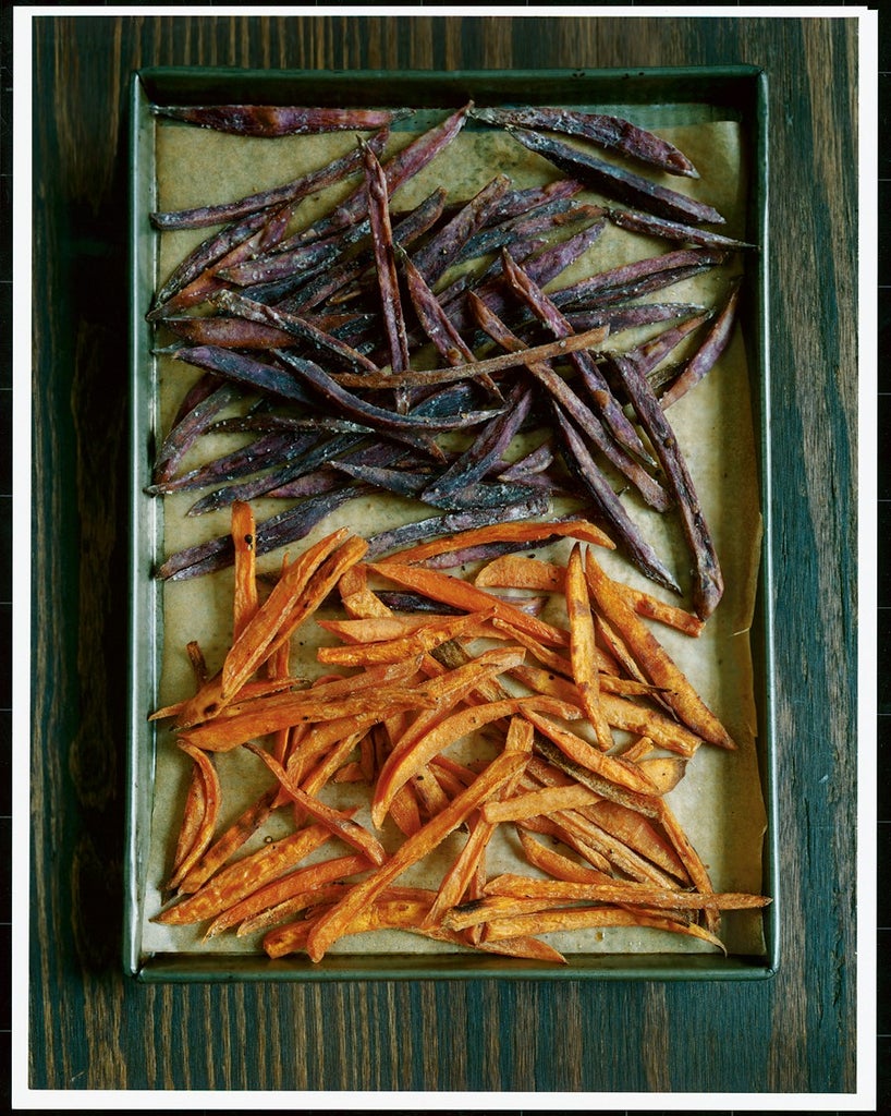 Colorful Oven Fries Recipe