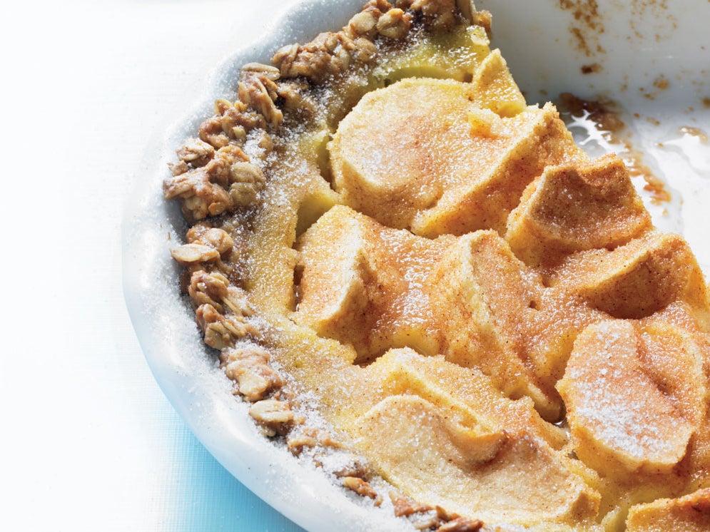 Apple Custard Pie Recipe