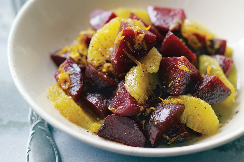 Perfect Roasted Beets with Orange Slices Recipe