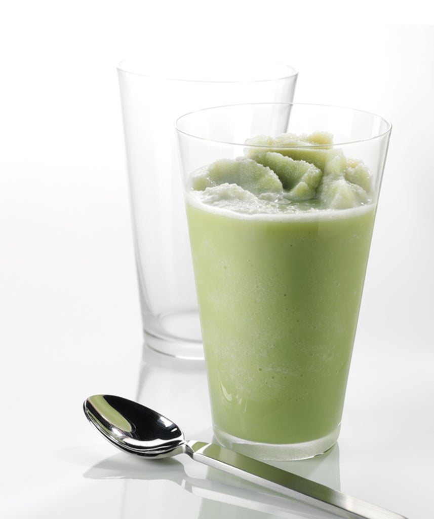 Frozen Matcha Slushies Recipe