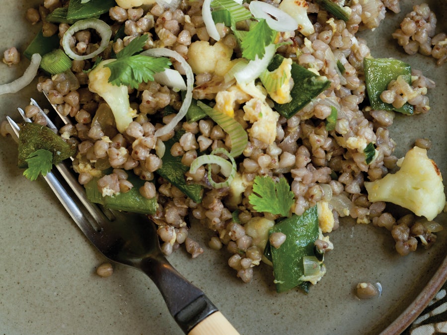 how to cook fried buckwheat