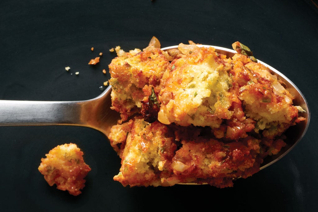 Spicy Cornbread Stuffing Recipe