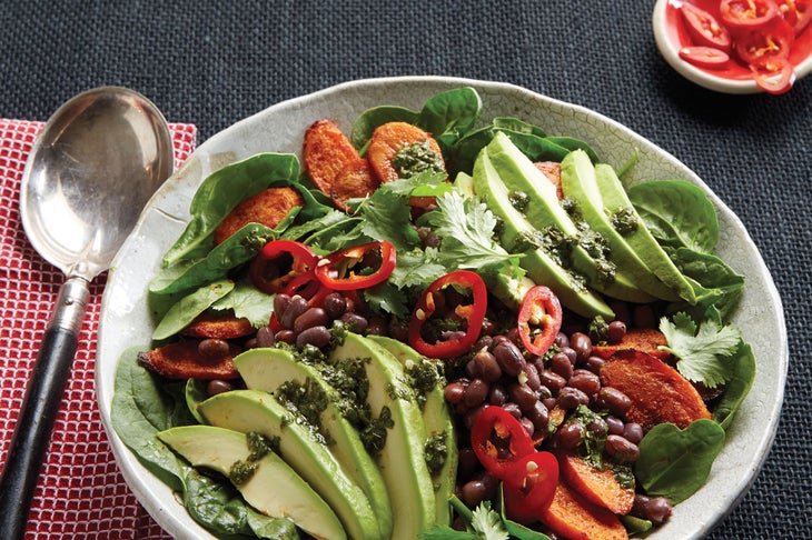 Warm Carrot and Adzuki Bean Salad Recipe