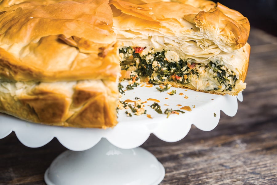Spinach and Sun-Dried Tomato Pie Recipe