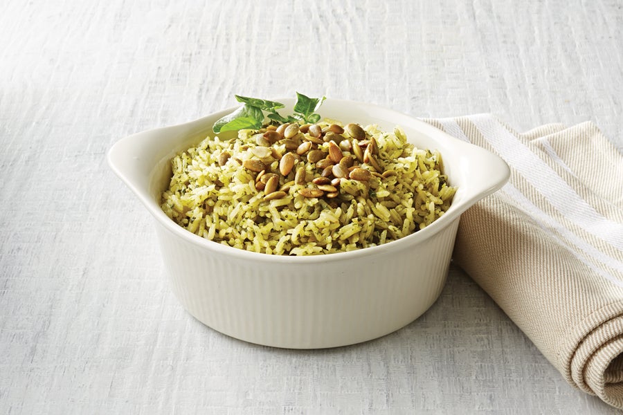 Mexican Green Rice Pilaf Recipe