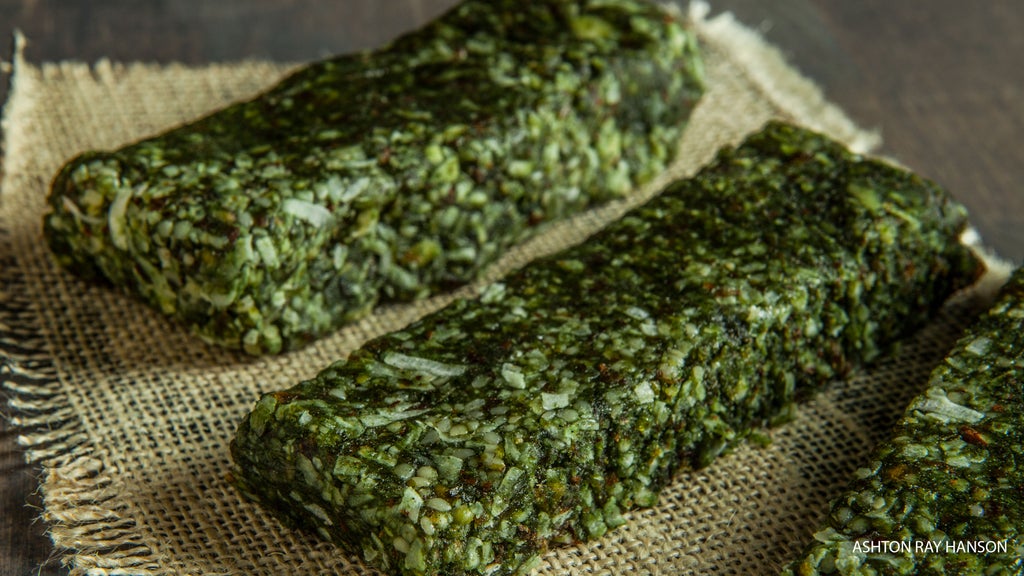 Zesty Green Energy Bars Recipe