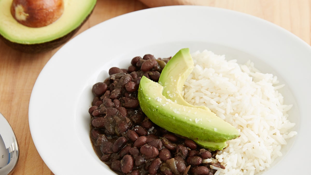 Beans and Rice Recipe with Black Beans and Chipotle