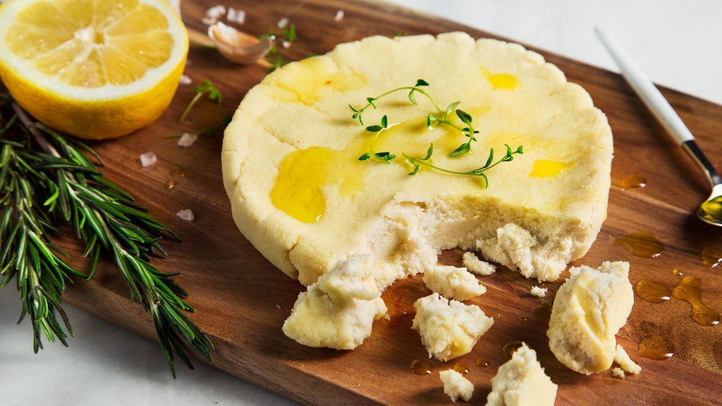 Almond Feta Recipe – Make Your Own Vegan Feta with Herb Oil